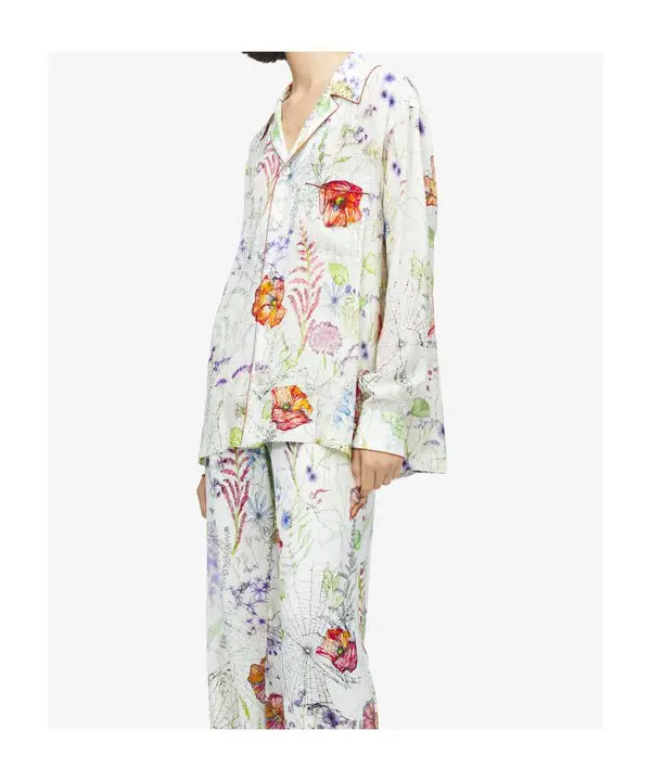 Alexander McQueen Floral Print Shirt