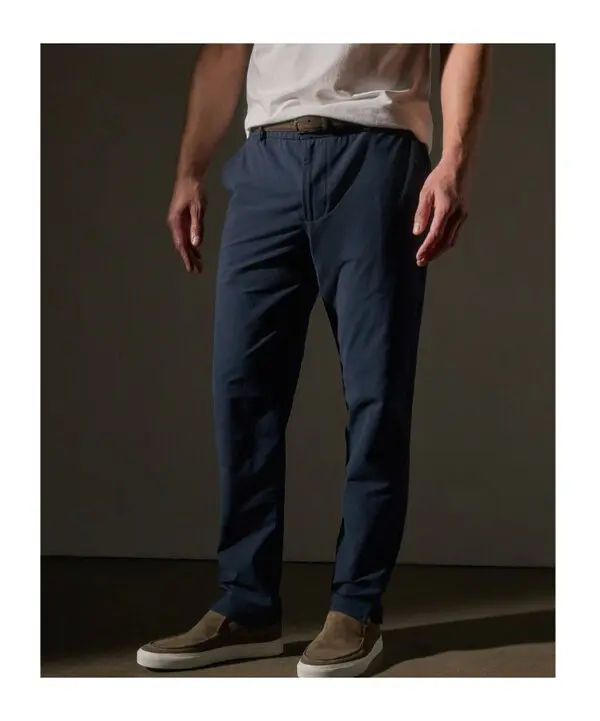 JAMES PERSE Golf Trousers With Drawstring Waistband And Side Slits - Deep
