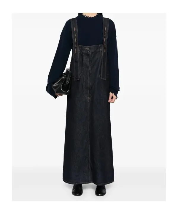 UMA WANG Denim Maxi Dress