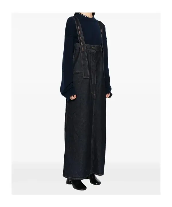 UMA WANG Denim Maxi Dress