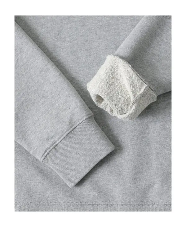Maison Kitsuné Round Neck Long Sleeve Sweater With Fox Decal