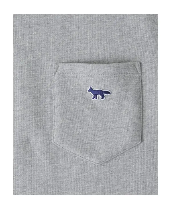 Maison Kitsuné Round Neck Long Sleeve Sweater With Fox Decal