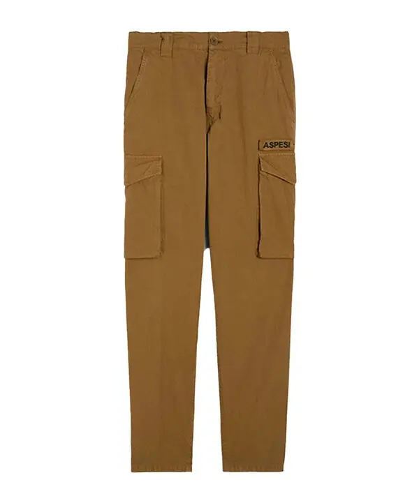 Aspesi Belt Loops Cargo Pants - Brown
