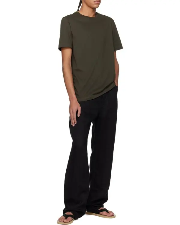 THE ROW Crewneck Straight Hem T-shirt