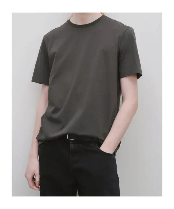 THE ROW Crewneck Straight Hem T-shirt