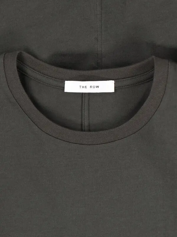 THE ROW Crewneck Straight Hem T-shirt