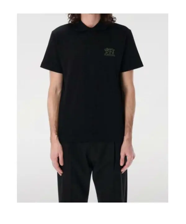 Burberry Logo Embroidered Polo Shirt