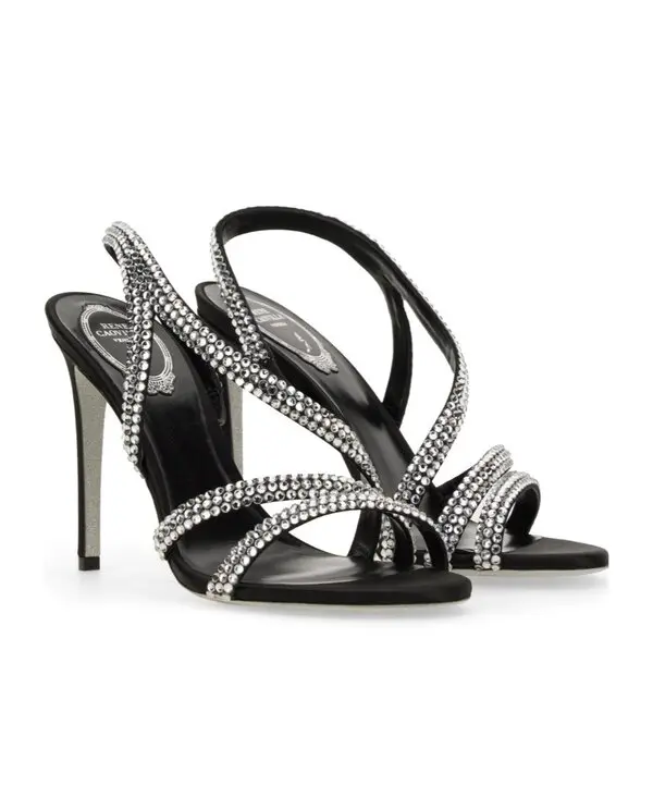 Rene Caovilla Embellished High-heeled Sandals