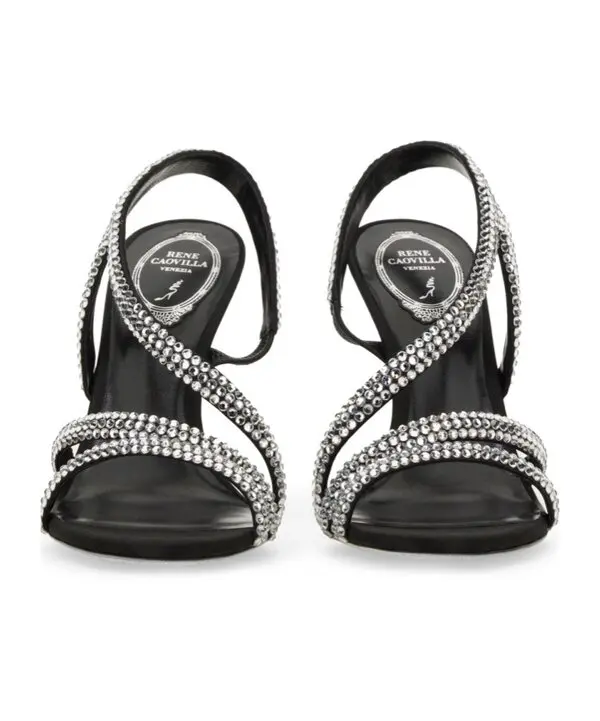 Rene Caovilla Embellished High-heeled Sandals