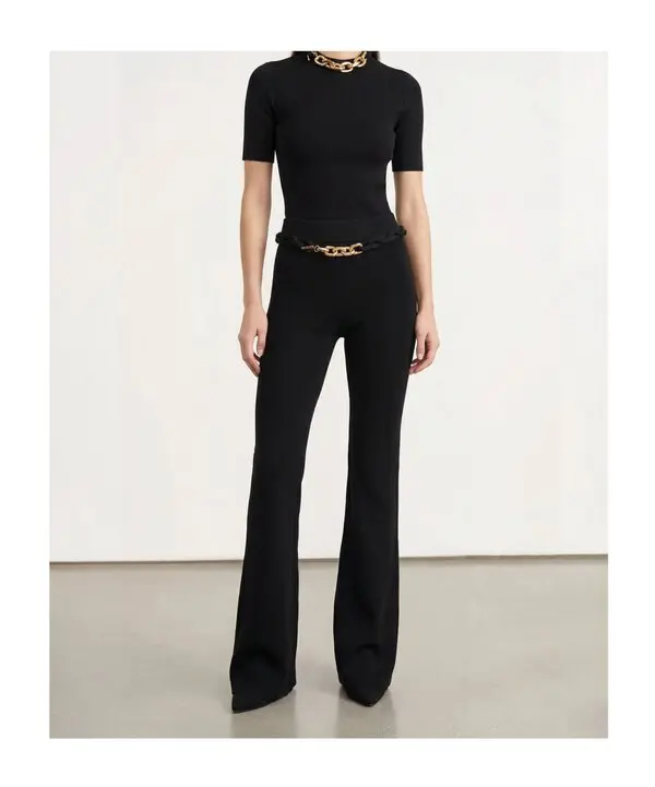Rabanne Chain Detail Knitted Top