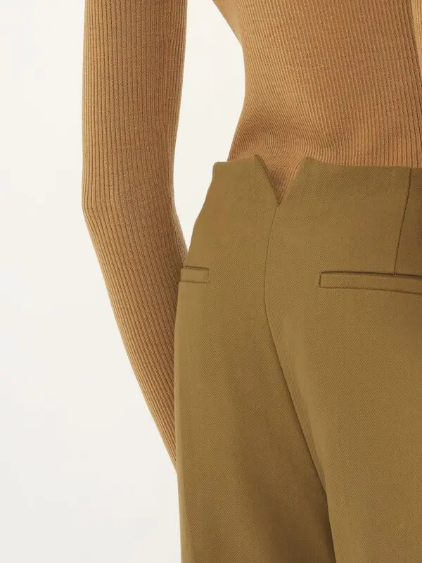 Chloé Flared Cotton Trousers