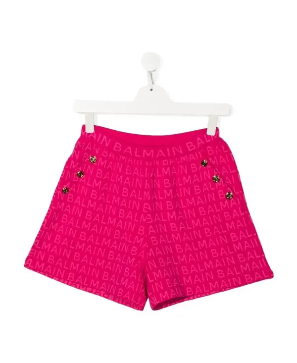 Balmain Logo Shorts