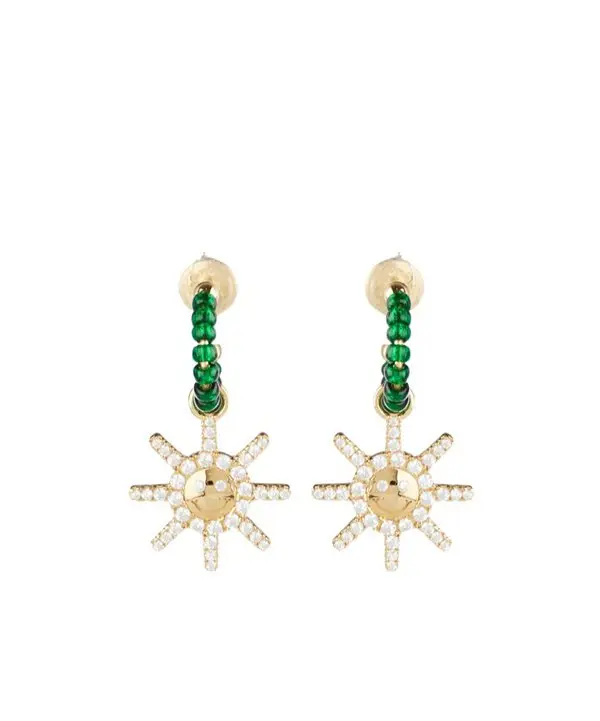 Bottega Veneta Drop Earrings - White/multicolor
