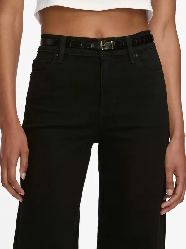 FRAME Palazzo Wide Leg Trousers