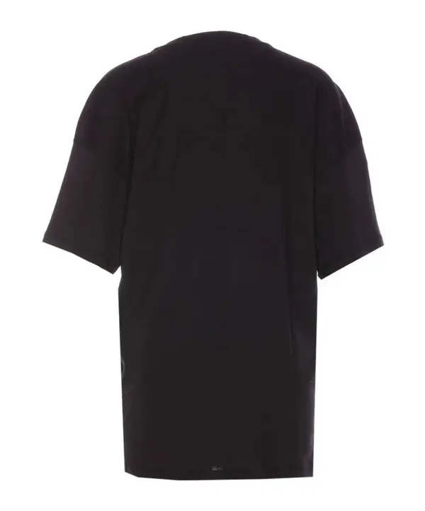 LEMAIRE Short-sleeved Scoop Neck T-shirt - Squid Ink