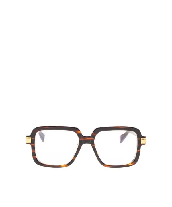 Balmain Full Frame Plain Mirror Eyeglasses - Brown