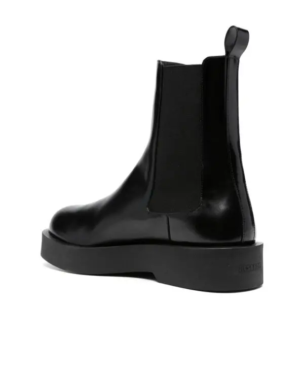 JIL SANDER Round Toe Chelsea Boots