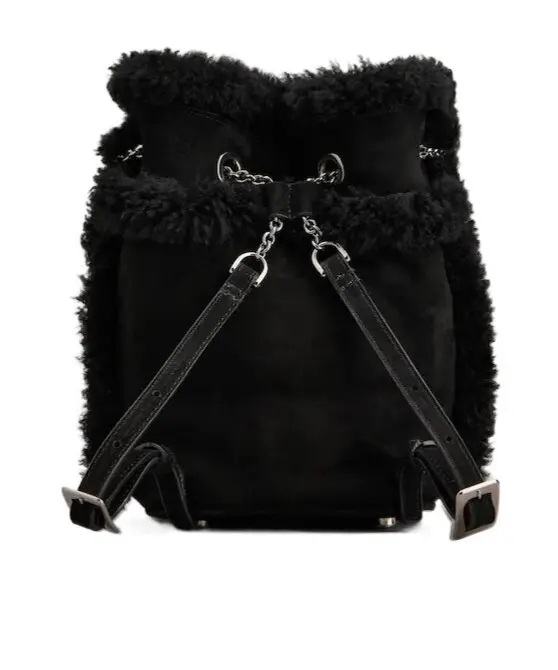 ROGER VIVIER Tres Vivier Backpack - Black