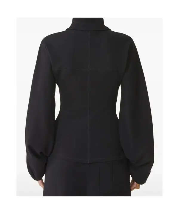 LANVIN Fitted Zipped Jacket With Drawstring Cuffs