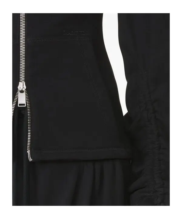 LANVIN Fitted Zipped Jacket With Drawstring Cuffs