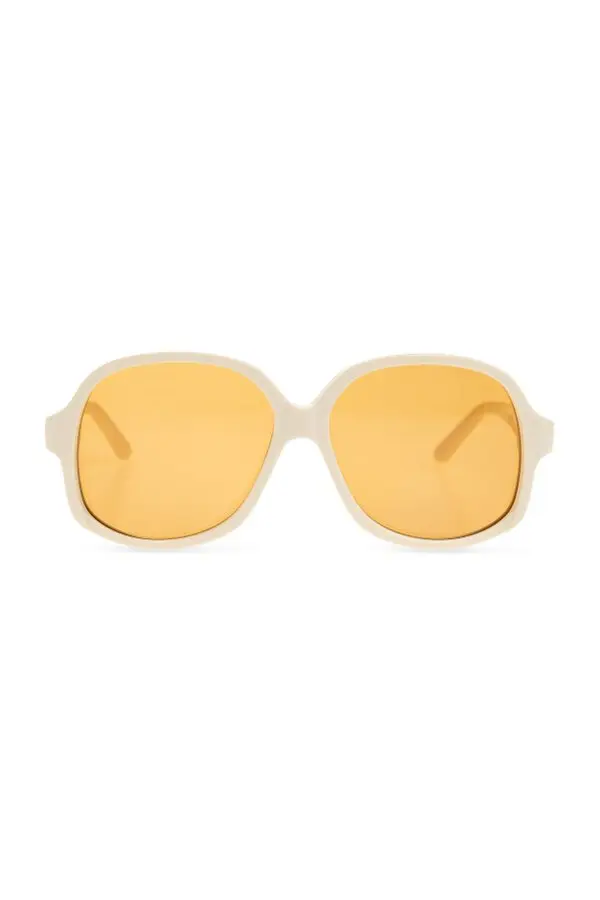 Valentino Garavani Oversized Sunglasses - Yellow