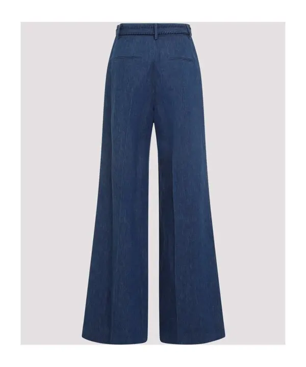 Gabriela Hearst Wide Leg Trousers With Belt