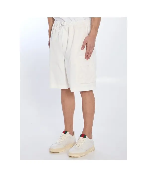 Gucci Textured Cargo Shorts