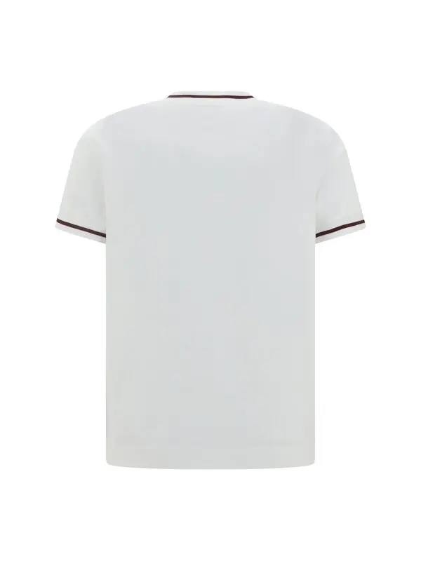 Brunello Cucinelli Logo Detail Crewneck T-shirt