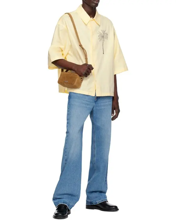 Jacquemus Baneto Camera Bag - Camel-colored