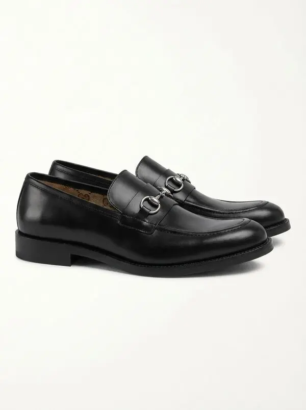 Gucci Loafer With Horsebit - Black