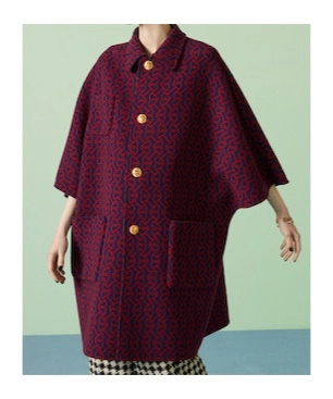 Gucci Reversible Coat With Interlocking Double G Anchor Buttons