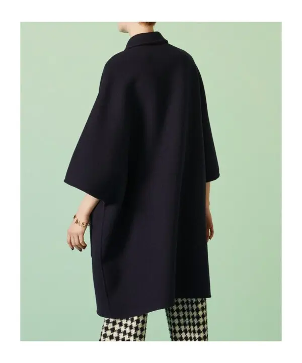 Gucci Reversible Coat With Interlocking Double G Anchor Buttons