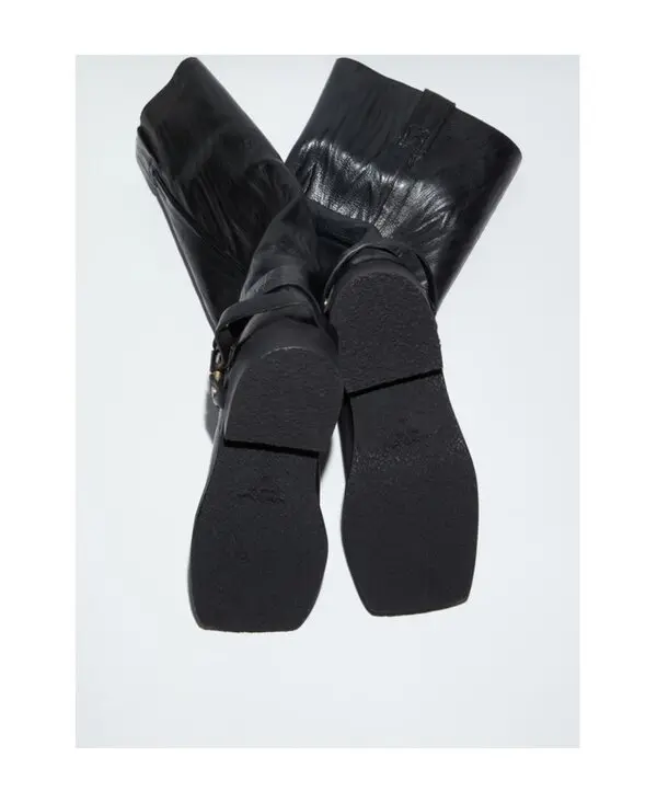 Acne Studios Square Toe Stirrup Boots