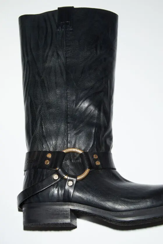 Acne Studios Square Toe Stirrup Boots