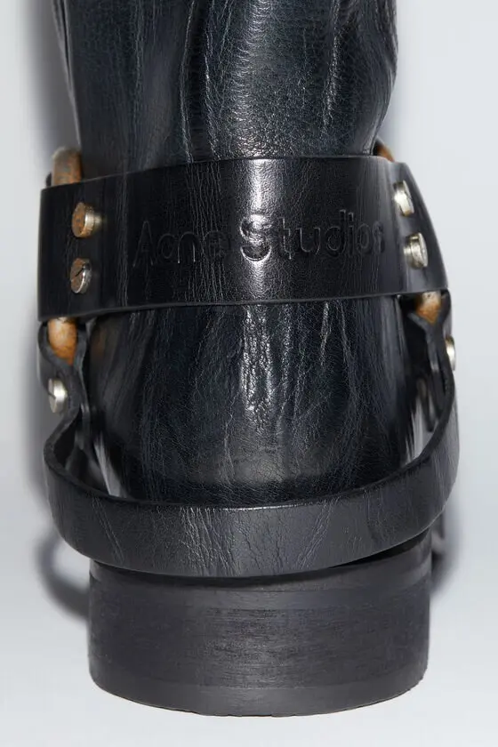 Acne Studios Square Toe Stirrup Boots