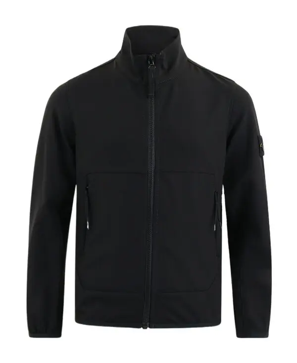 Stone Island Zip-up Compass Patch Jacket