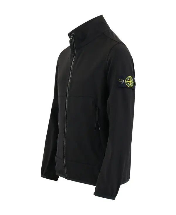 Stone Island Zip-up Compass Patch Jacket