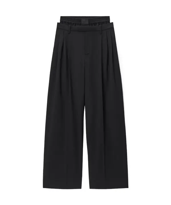 Alexander Wang Layered Straight-leg Pants