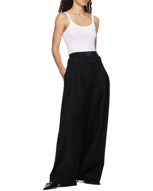 Alexander Wang Layered Straight-leg Pants