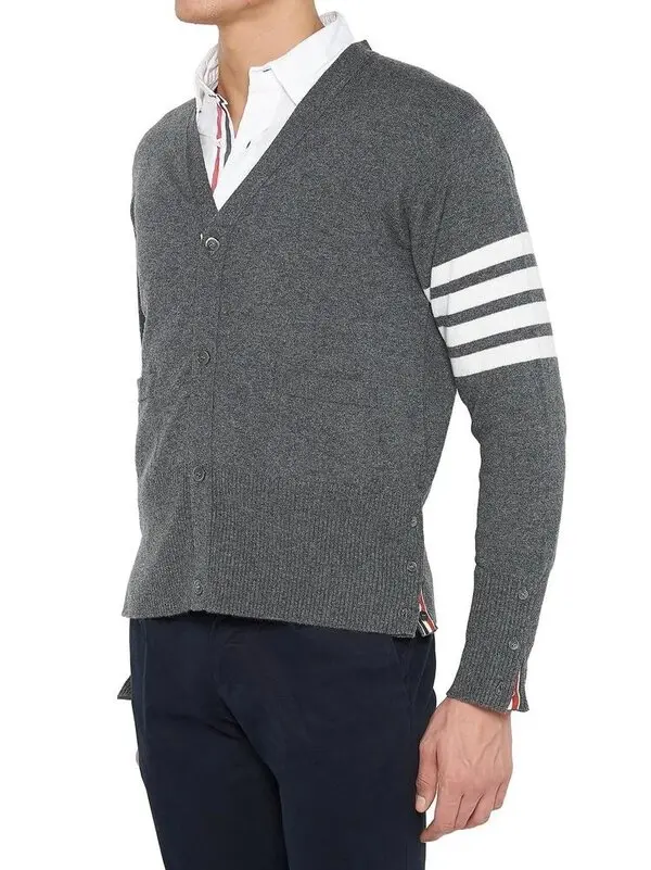 Thom Browne 4-bar Stripe Cardigan