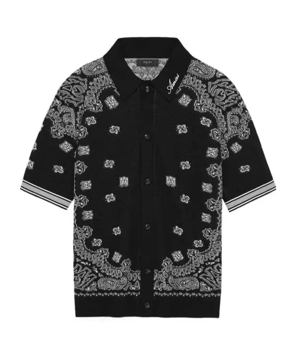 Amiri All-over Printed Short-sleeved Shirt