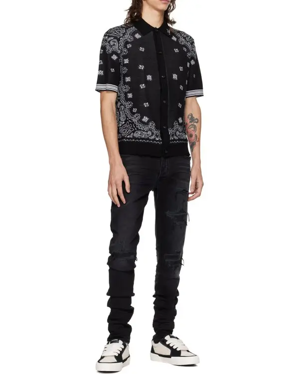 Amiri All-over Printed Short-sleeved Shirt