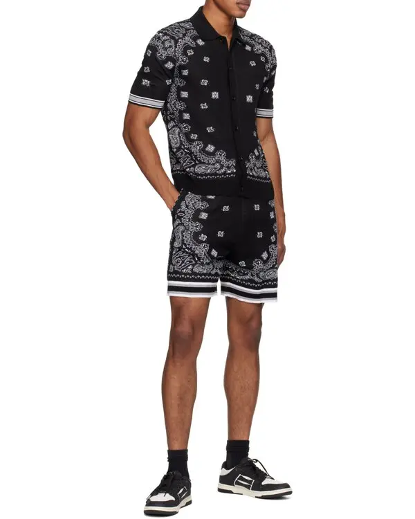 Amiri All-over Printed Short-sleeved Shirt
