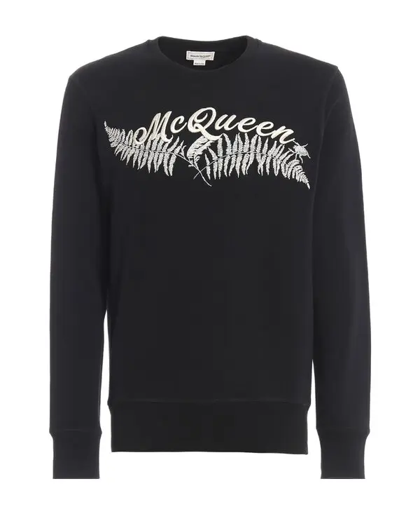 Alexander McQueen Embroidered Logo Sweatshirt