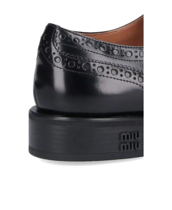 Miu Miu Church's Lace Up Wingtip Shoes