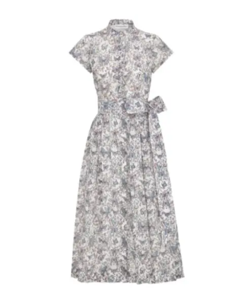 Dior Mid-length Dress With Tied Belt