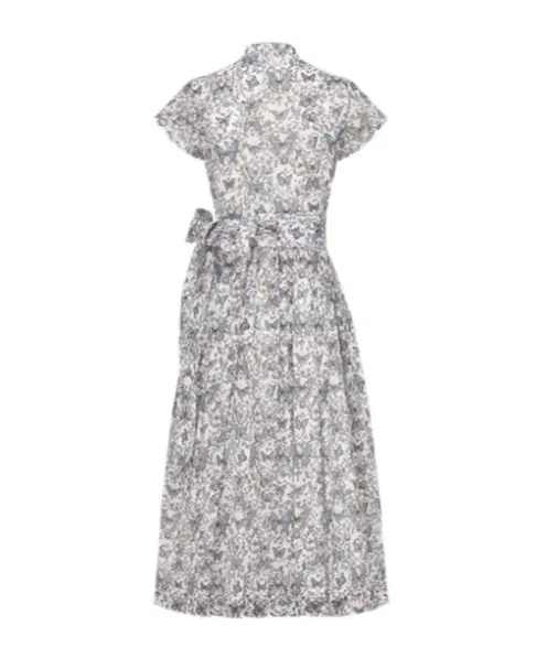 Dior Mid-length Dress With Tied Belt