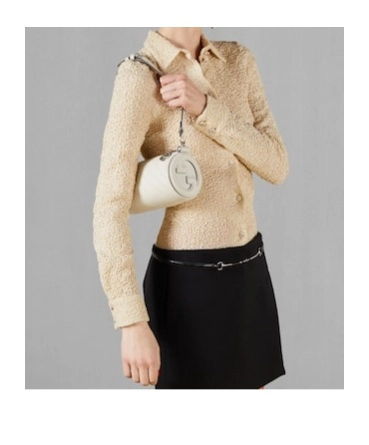 Gucci Blondie Mini Shoulder Bag - White