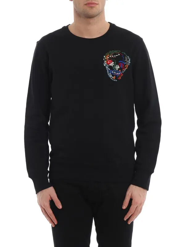 Alexander McQueen Round Neck Logo Sweatshirt