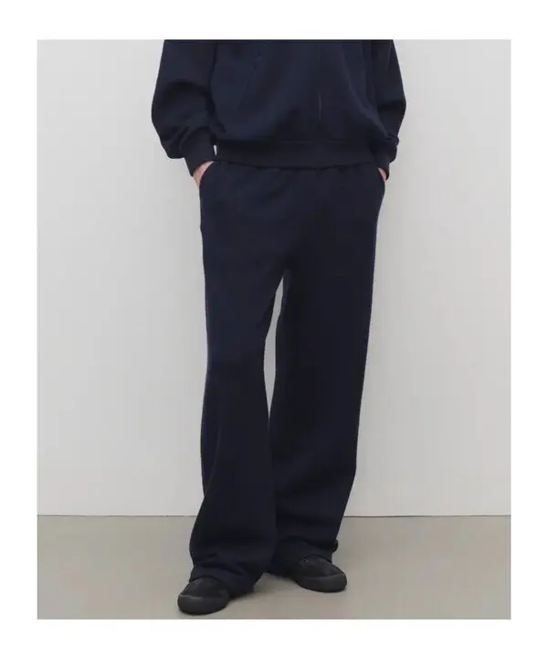 THE ROW Zaven Elasticated Trousers - Black